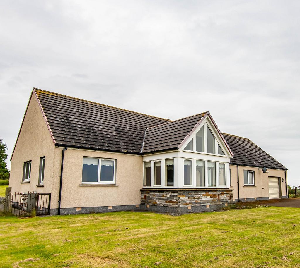 Watten, Wick, Highland. KW1 5UW 4 bed detached bungalow - £245,000