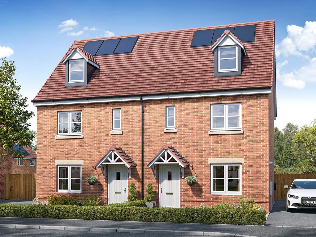Plot 915, The Whinfell at Persimmon @... 4 bed semi-detached house - £325,000