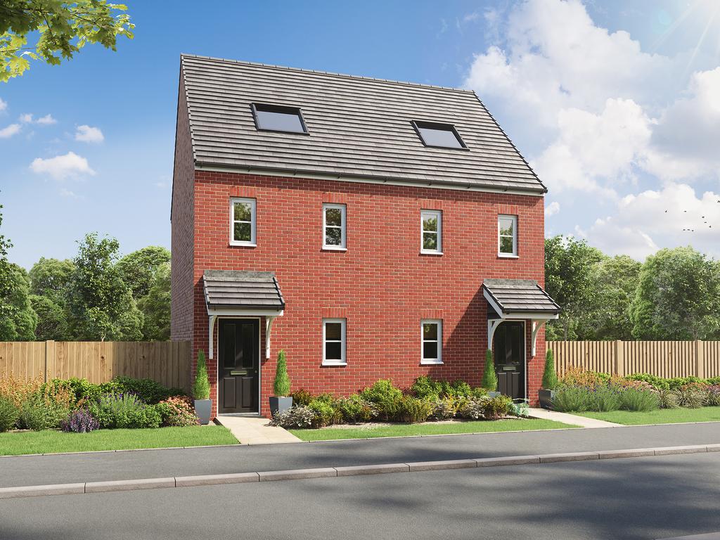 Plot 307, The Epping at Woodhorn... 3 bed terraced house for sale - £110,565