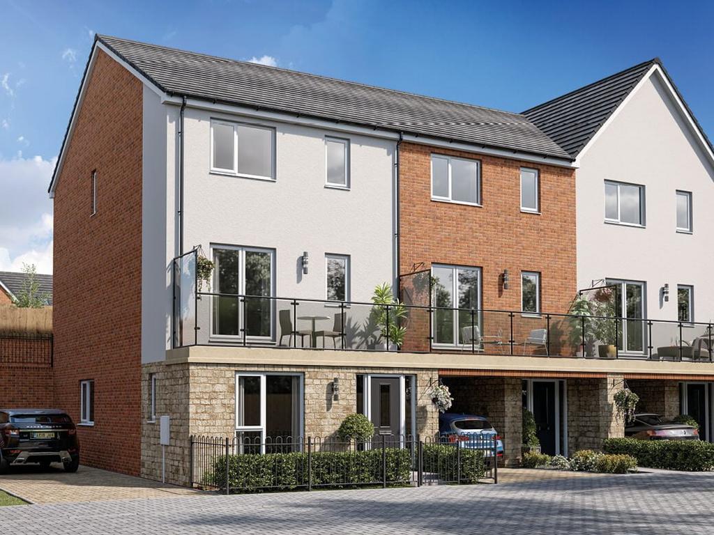 The Gregory - Plot 57 at Hendrefoilan... 4 bed semi-detached house for ...