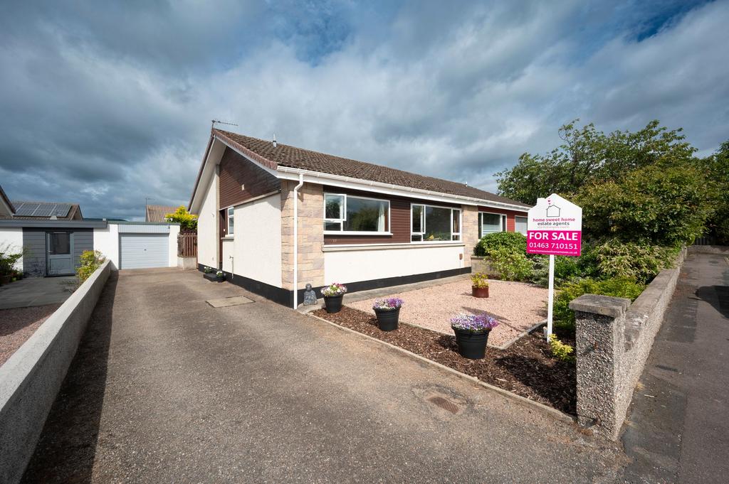 Darris Road, Inverness IV2 3 bed semi-detached bungalow - £230,000