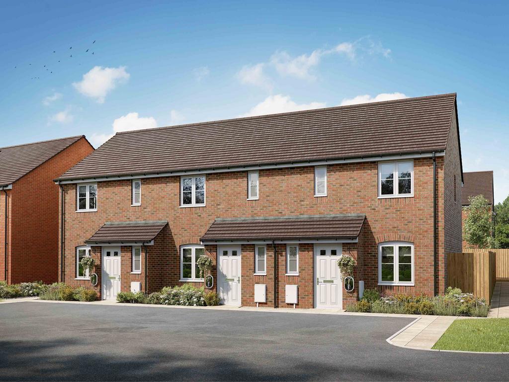 Plot 201, The Barton at The... 3 bed end of terrace house for sale - £299,950