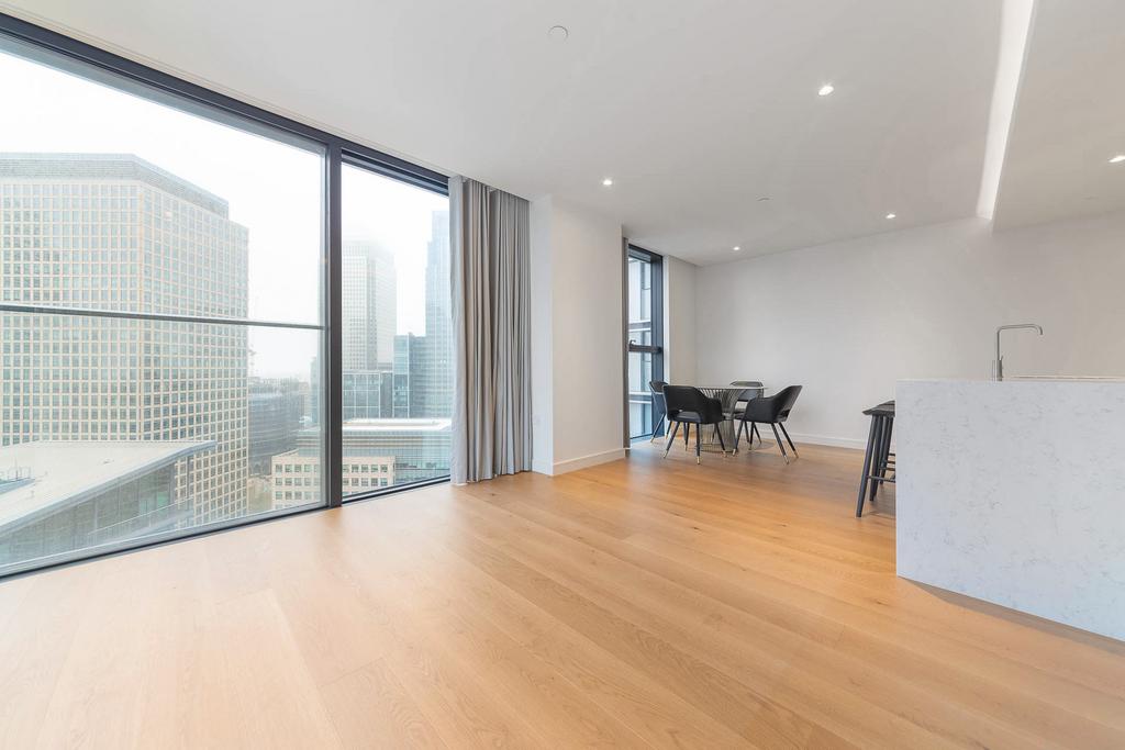 Marsh Wall, London E14 2 bed apartment to rent - £3,700 pcm (£854 pw)