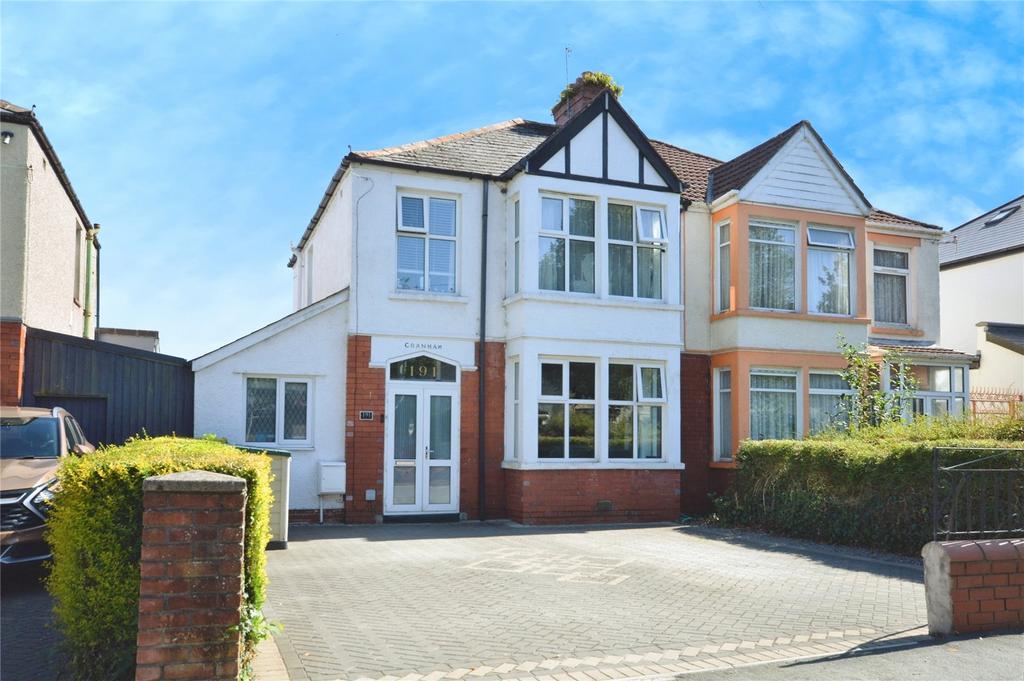 St. Fagans Road, Fairwater, Cardiff 4 bed semi-detached house - £350,000