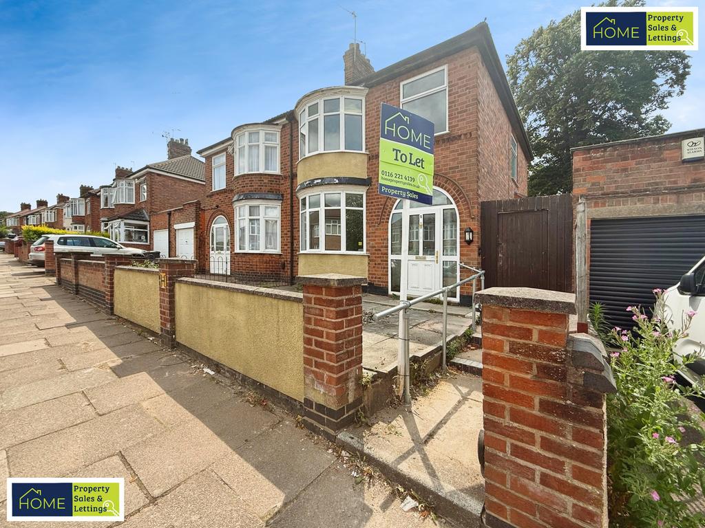 Paigle Road, Aylestone, Leicester 3 bed semi-detached house - £1,300 ...