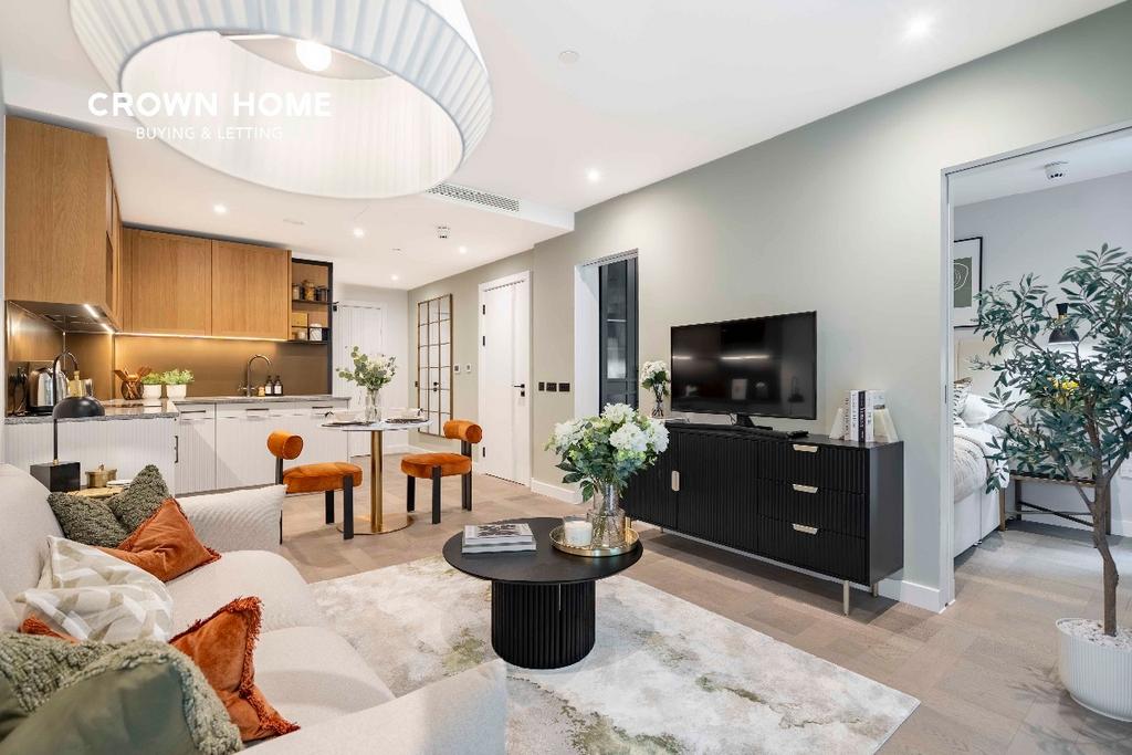 London E1W Studio - £2,817 pcm (£650 pw)