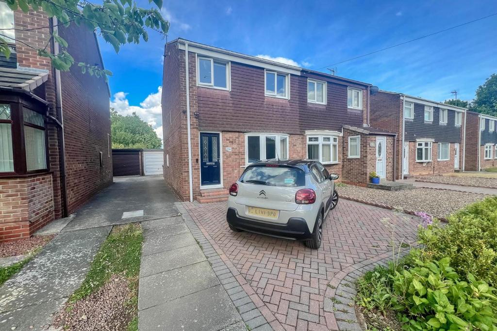 Deerness Heights, Brandon, Durham 3 bed semi-detached house - £135,000