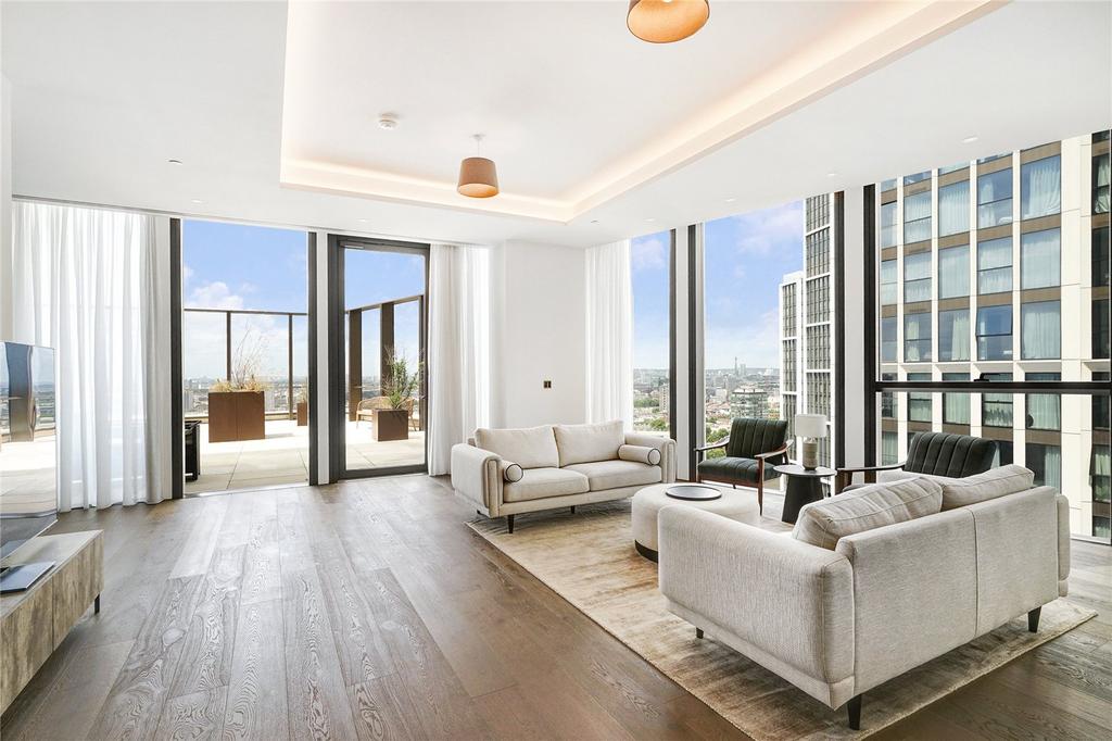 Carnation Way, Thames City, SW8 4 bed apartment to rent - £16,900 pcm ...