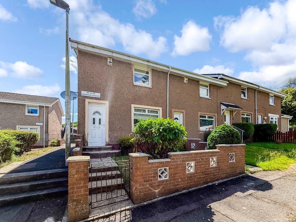 Woodhead Crescent, Hamilton 2 bed end of terrace house - £110,000