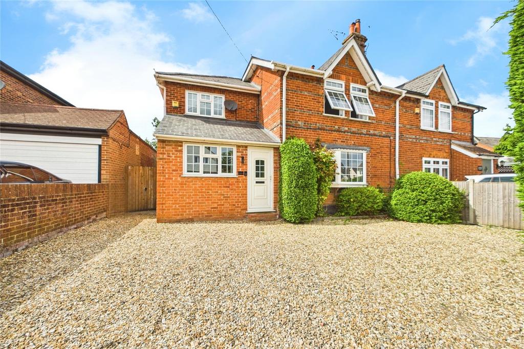 Church Lane, Three Mile Cross... 4 bed semi-detached house for sale - £ ...