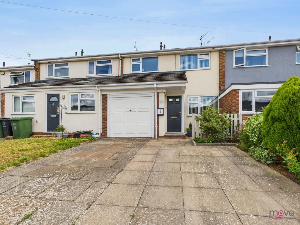Baynham Drive, Worcester WR5 3 bed terraced house for sale - £280,000