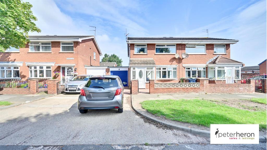 Dahlia Court, Millfield, Sunderland 3 bed semi-detached house - £130,000