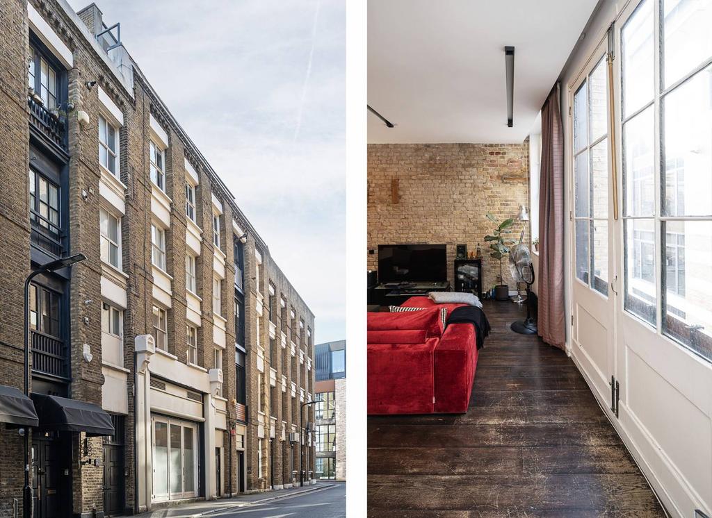 Ravey Street, EC2A, Shoreditch... 2 bed flat - £4,334 pcm (£1,000 pw)