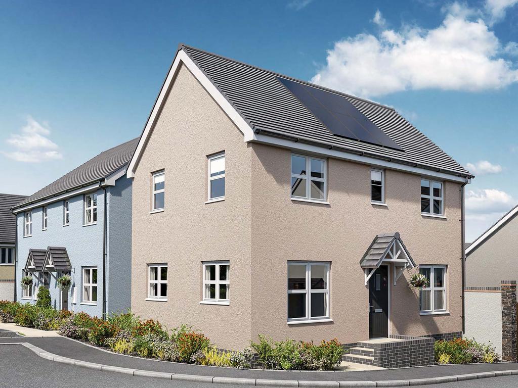 Plot 6, The Barndale at Ger Y Mor... 3 bed detached house - £400,000