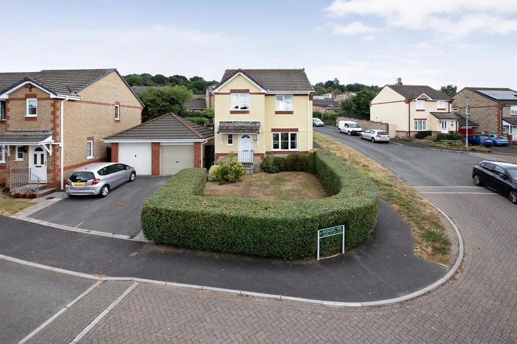 Badgers Way, Bovey Tracey, TQ13 3 bed detached house for sale - £365,000