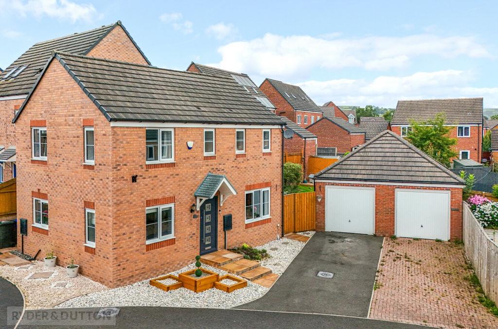 Spinners Drive, Whitworth, Rochdale... 3 bed detached house for sale ...