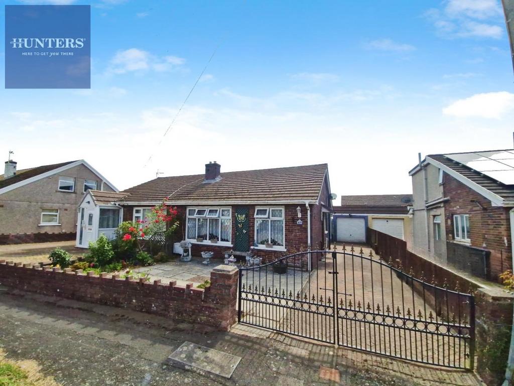Heol Croesty, Pencoed, Bridgend 2 bed semi-detached bungalow - £210,000