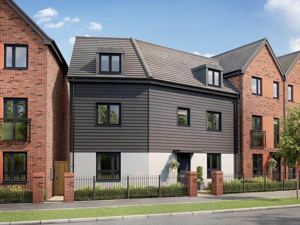 Plot 115, The Steventon at Persimmon... 4 bed terraced house for sale - £449,995