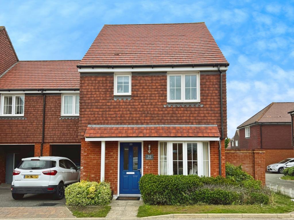 Nuthatch Drive, Finberry 3 bed link detached house for sale - £400,000