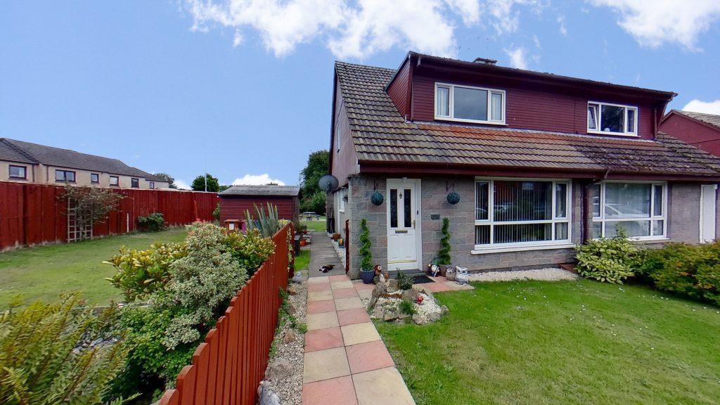 1 Thornhill Crescent, Forres, Moray... 3 bed semi-detached house for ...