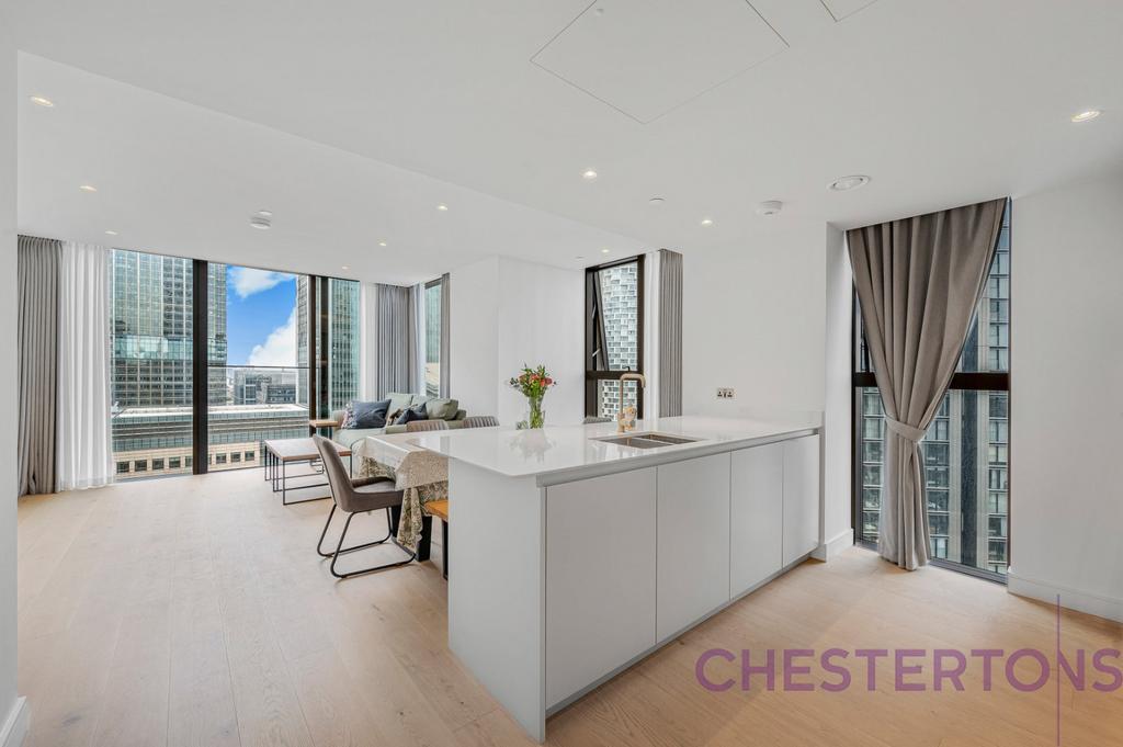 Harcourt Tower, 67 Marsh Wall, London 2 bed flat to rent - £4,333 pcm ...