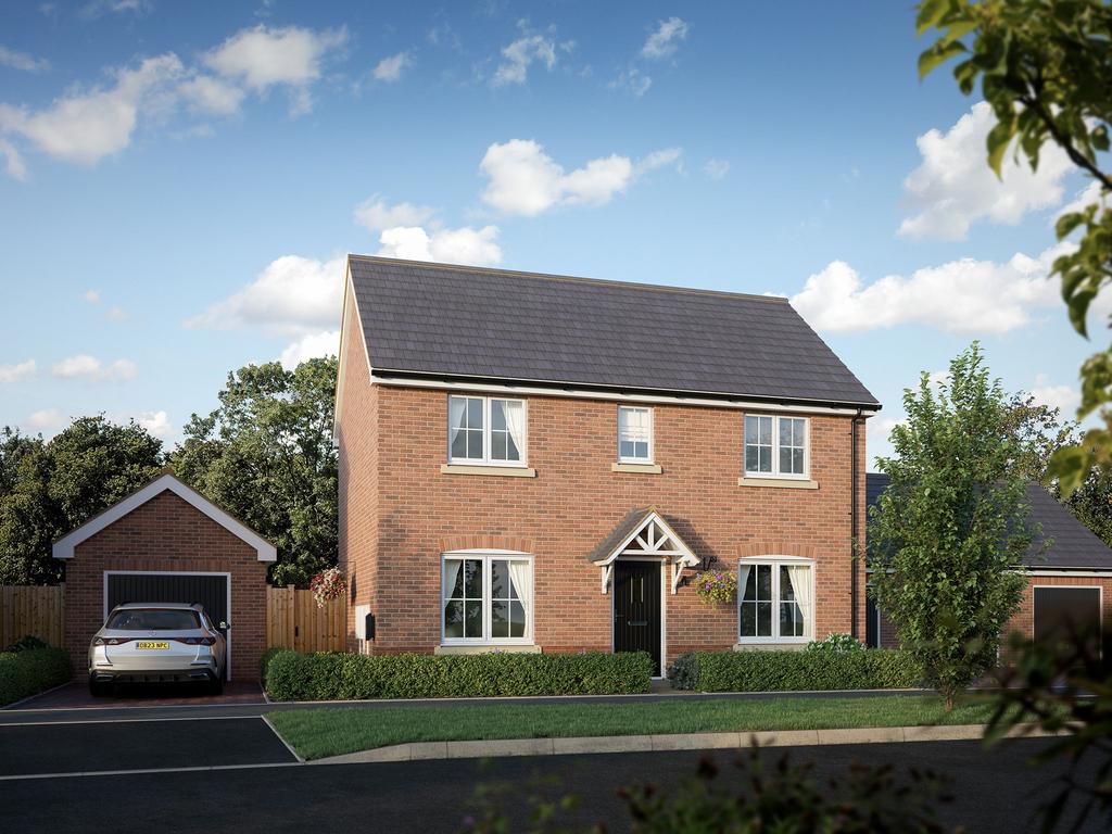 Plot 1228, The Shawford at St Peters... 3 bed detached house - £417,500