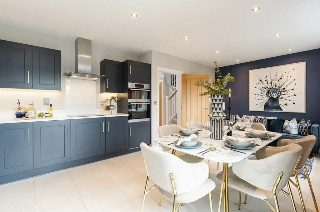 Plot 113, The Hallam at Eden Park... 4 bed detached house for sale - £ ...
