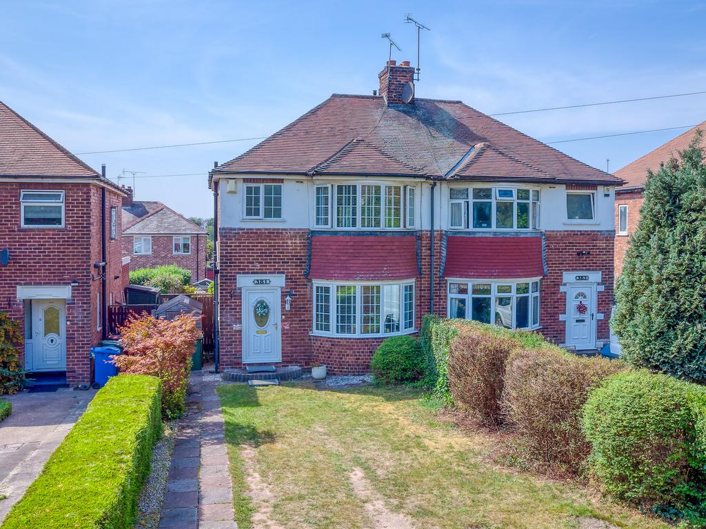Carlton Road, Worksop, S81 3 bed semi-detached house for sale - £215,000