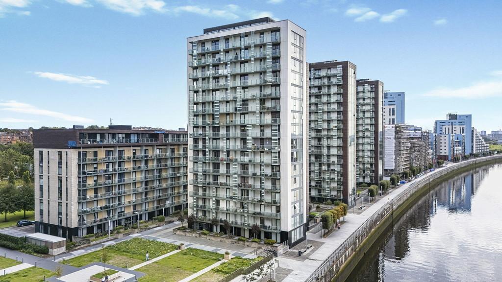 Meadowside Quay Walk, Glasgow G11 1 bed flat for sale - £115,000