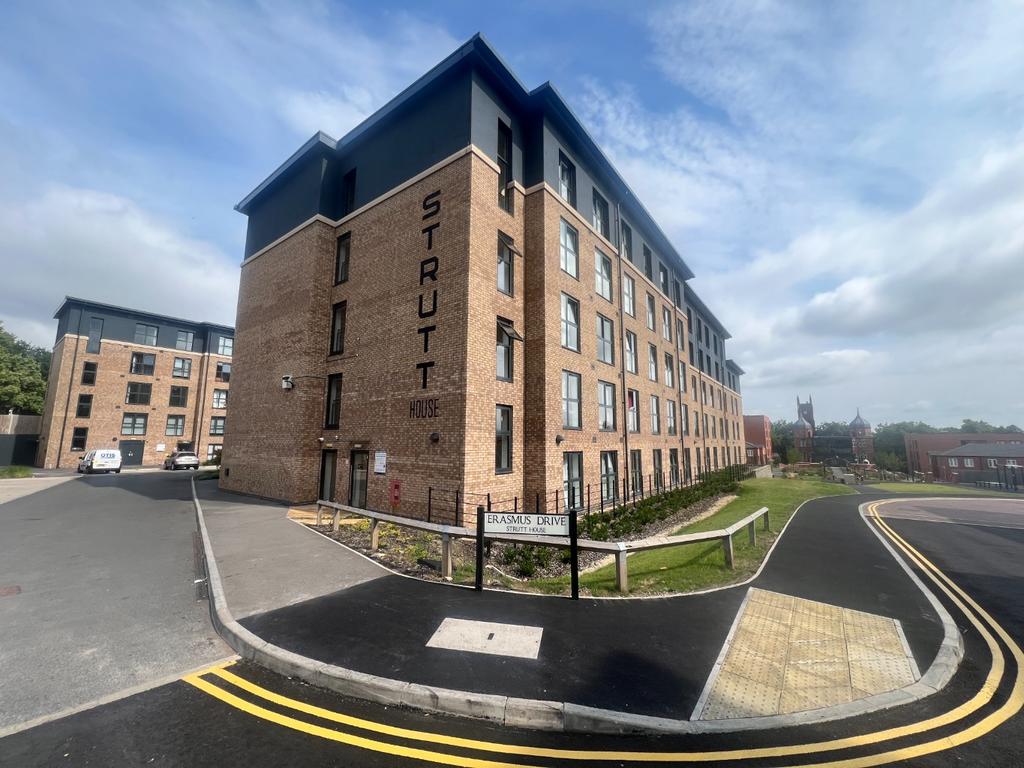 Strutt House, 1 Erasmus Drive, Derby... 2 bed apartment - £975 pcm (£ ...