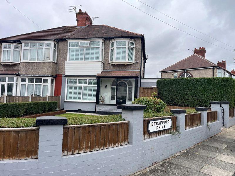 Strafford Drive, Bootle 3 bed semi-detached house for sale - £250,000