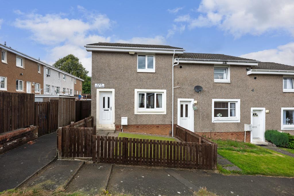 Clyde View, Hamilton, ML3 2 bed end of terrace house - £124,500