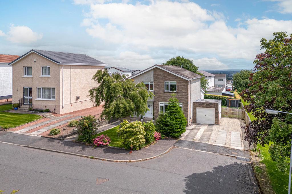 Loyal Gardens, Bearsden 4 bed detached house - £410,000
