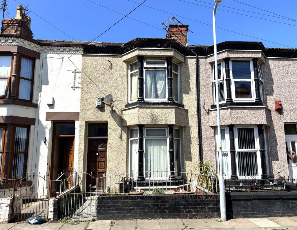 57 Dryden Street, Bootle, L20 4RT 3 bed terraced house - £30,000