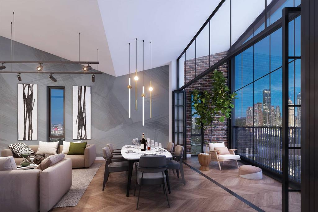 Graphite Square, London SE11 1 bed flat - £600,000