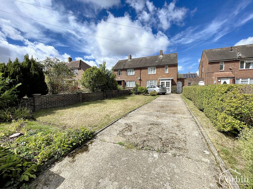 Poole Lane, Bournemouth, BH11 9 2 bed semi-detached house for sale - £ ...