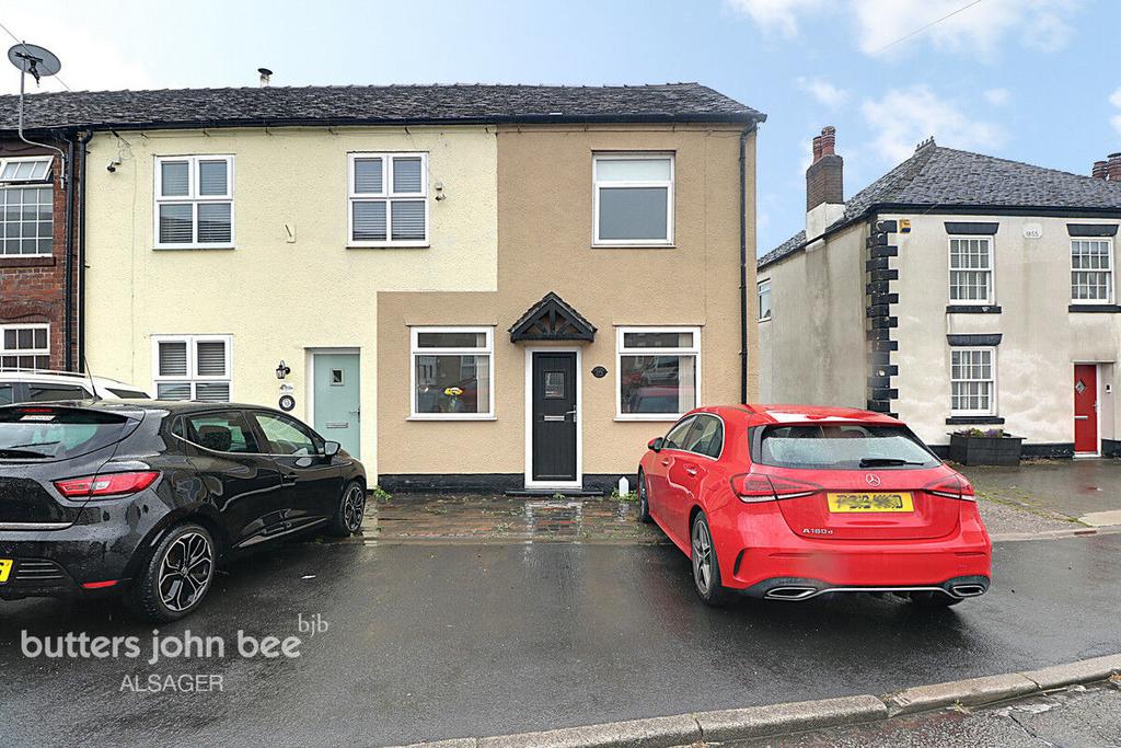 High Street, Alsagers Bank 2 bed end of terrace house - £150,000