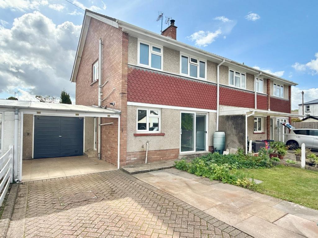 Priory Gardens, Usk NP15 3 bed semi-detached house - £300,000