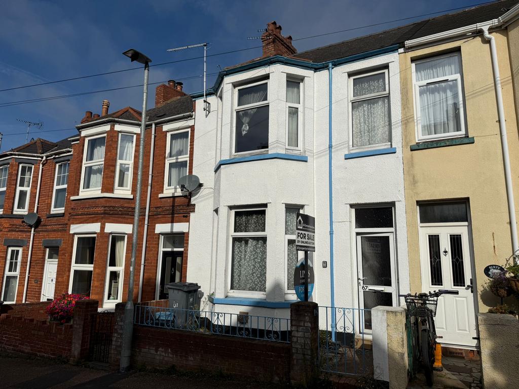 67 Ryll Grove, Exmouth, EX8 3 bed terraced house - £175,000