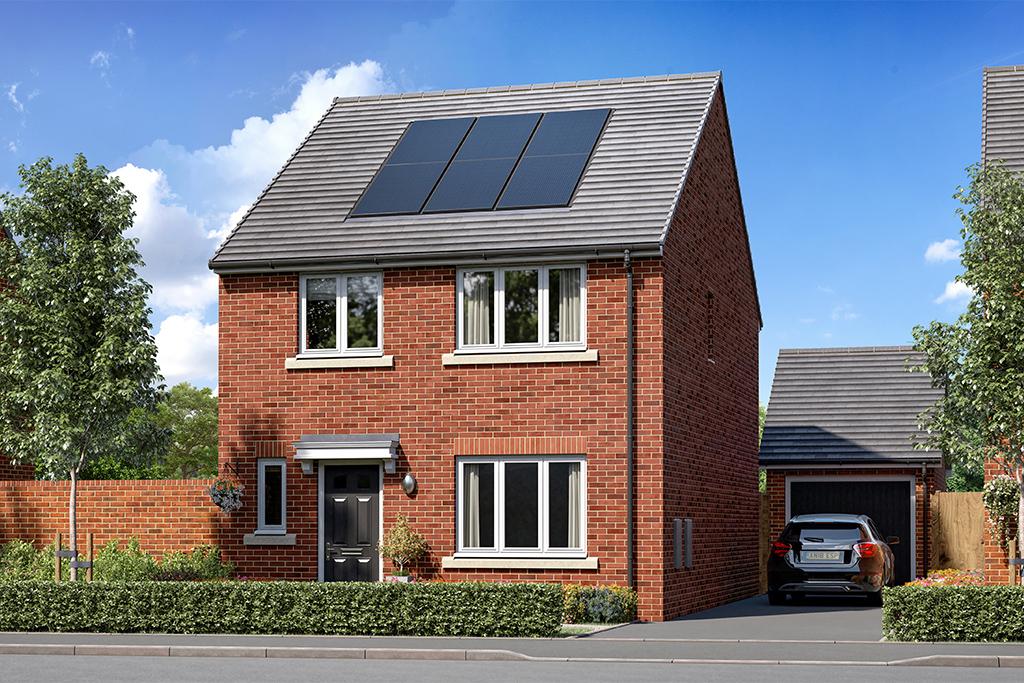 Plot 250, The Ryebank at Farington... 4 bed detached house for sale - £ ...