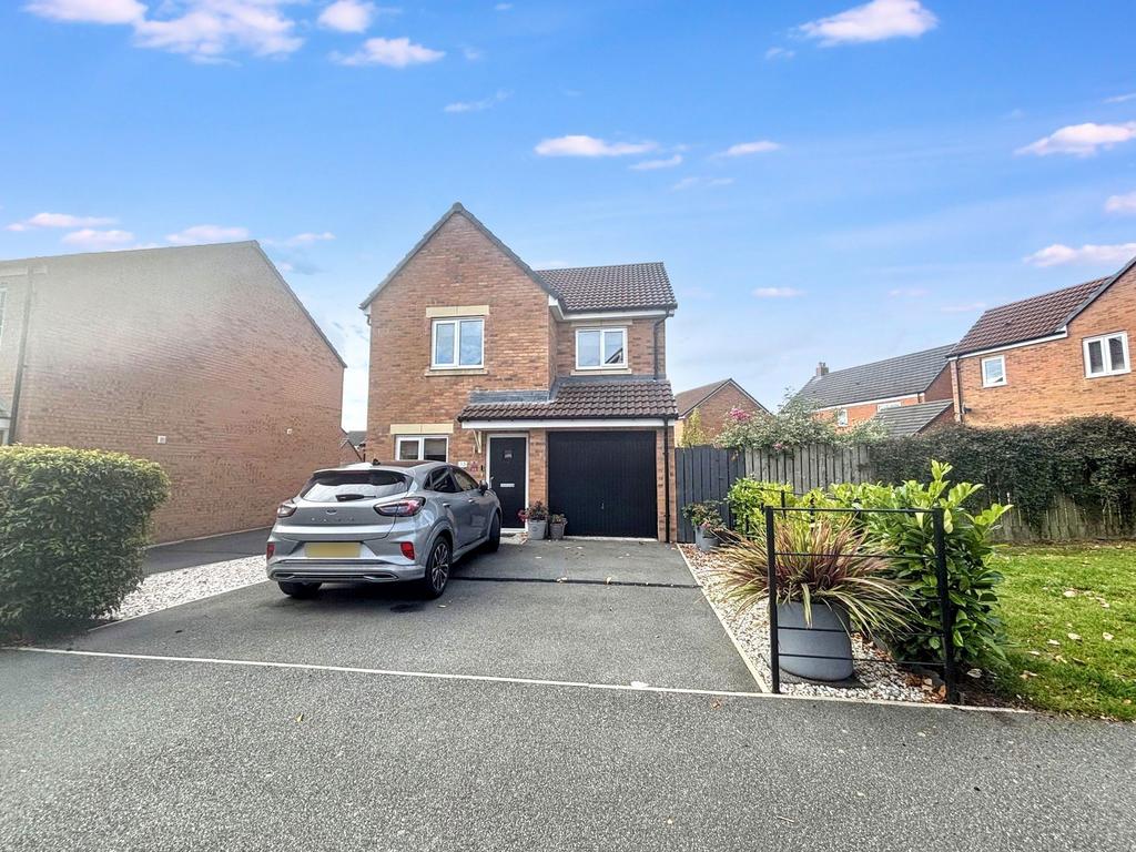 Cheviot Way, Stannington, Morpeth... 3 bed detached house - £340,000