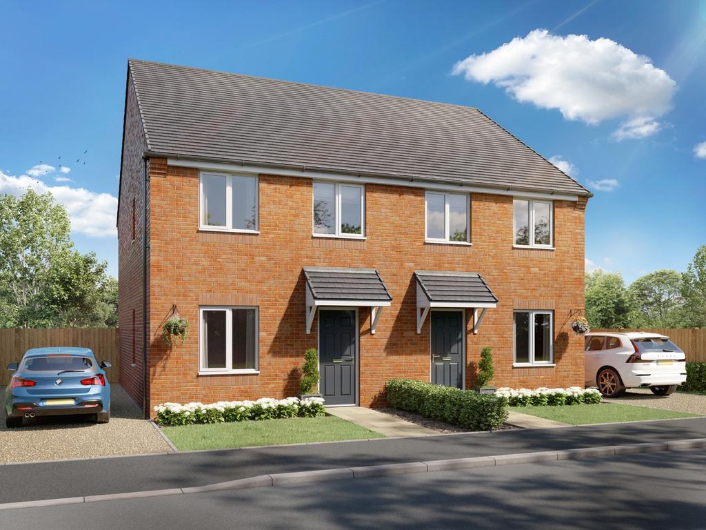 Plot 169, Rosemount at Harker Place... 3 bed semi-detached house for sale - £219,995