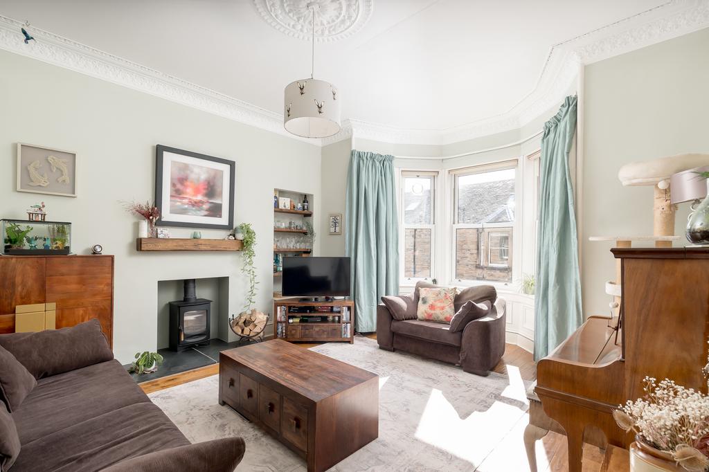 22 Briarbank Terrace, Edinburgh, EH11... 4 bed flat - £515,000