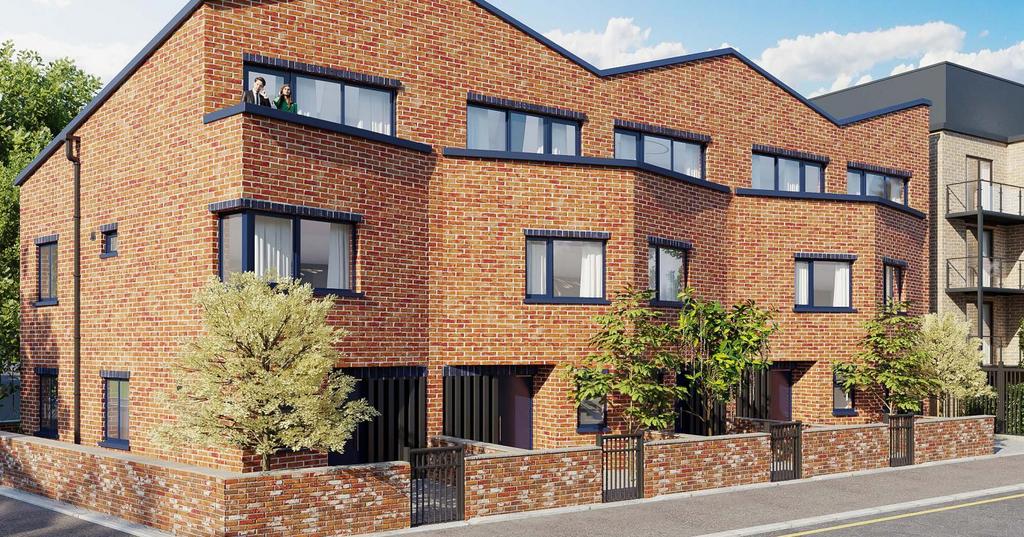 Burgess Street, Wharfside Mews... 3 bed townhouse to rent - £3,497 pcm ...