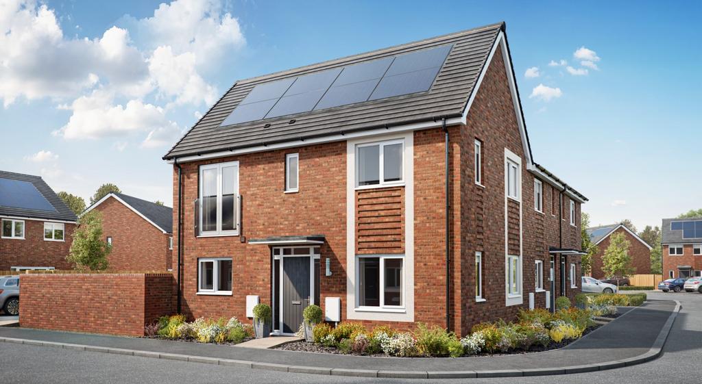 The Webster - Plot 11 at Branston... 3 bed semi-detached house for sale ...