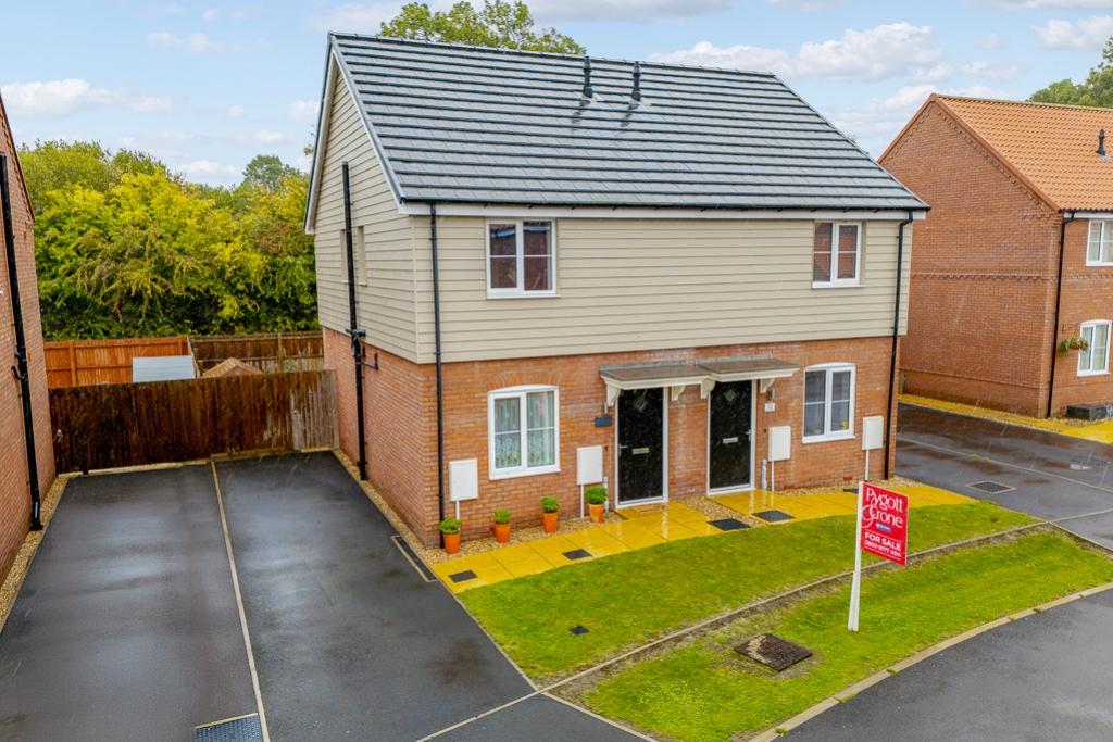 Bracken Road, Surfleet, Spalding... 2 bed semi-detached house for sale ...