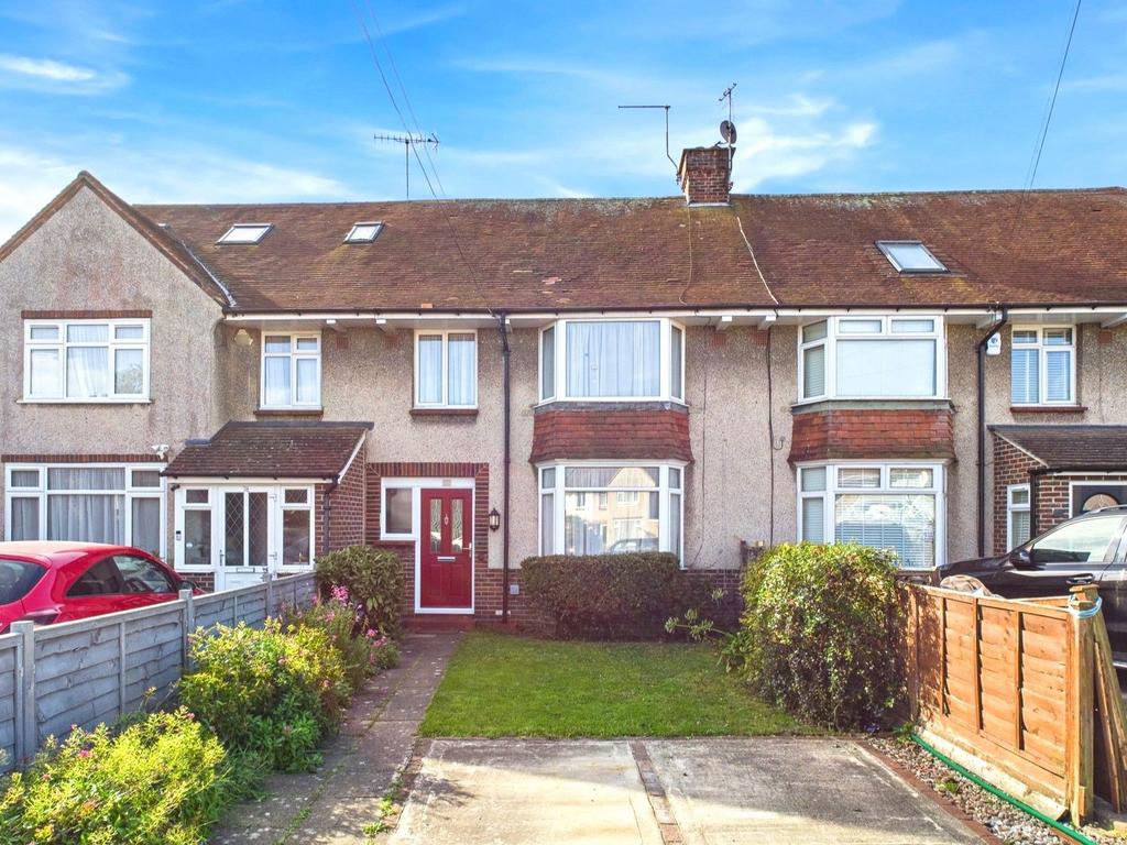 Congreve Road, Worthing, BN14 8EJ 3 bed terraced house for sale - £385,000