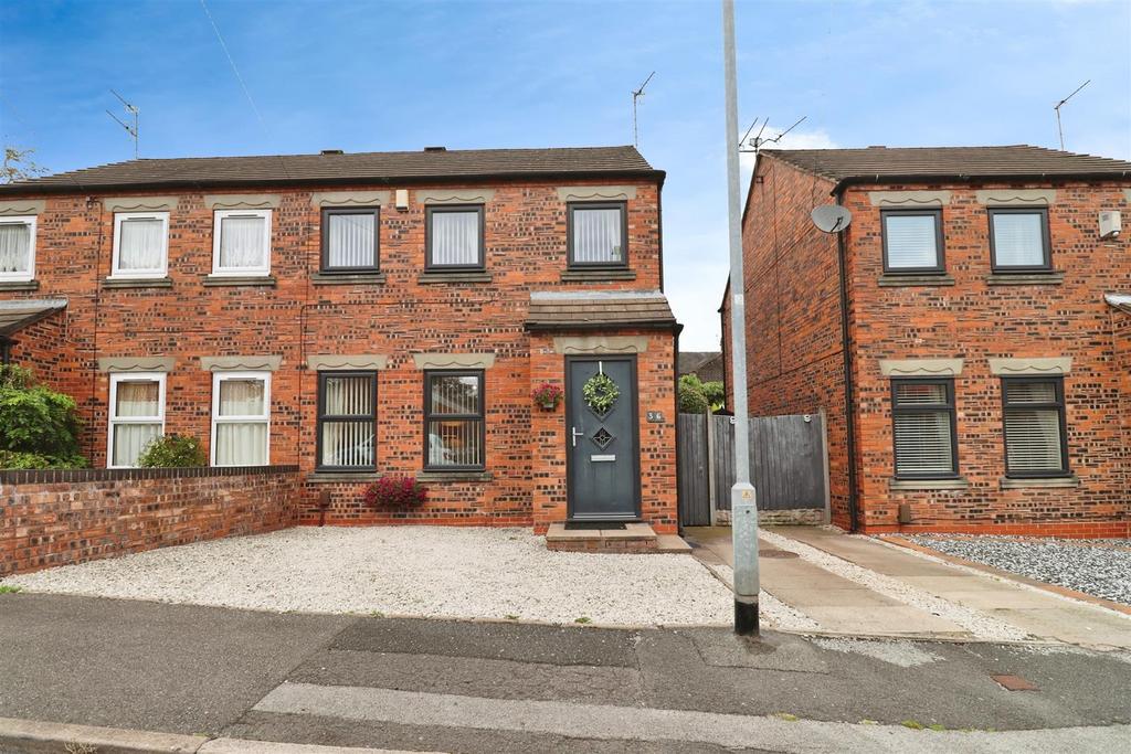 Sutton Street, Chesterton, Newcastle 3 bed semi-detached house - £175,000