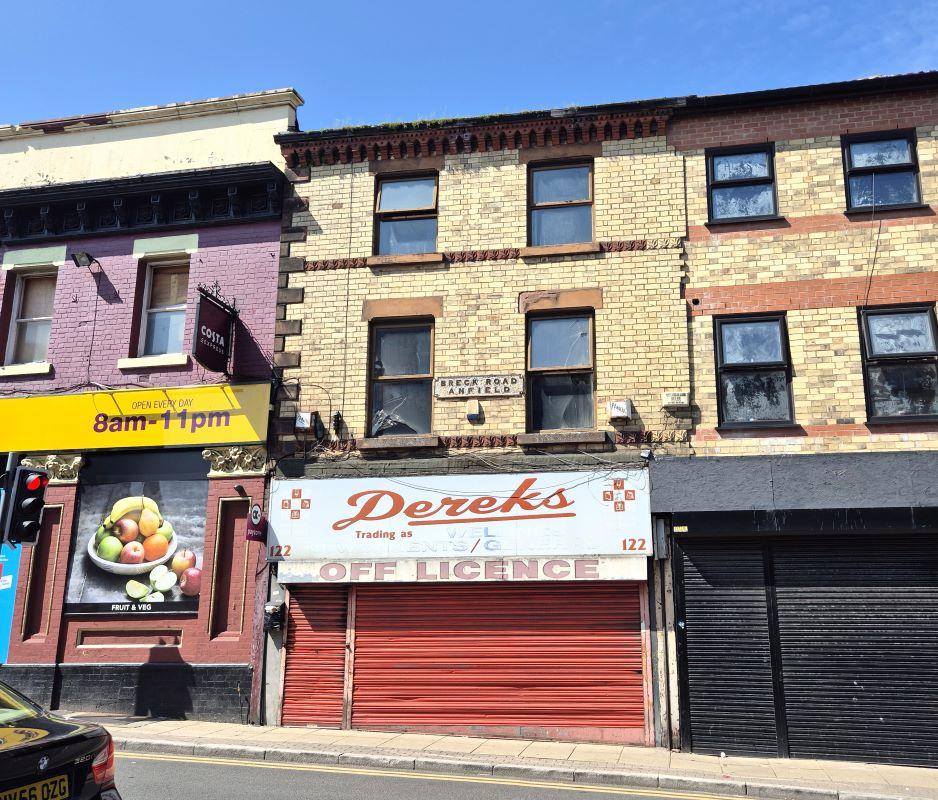 122 Breck Road, Anfield, Liverpool... Retail property (high street) - £ ...