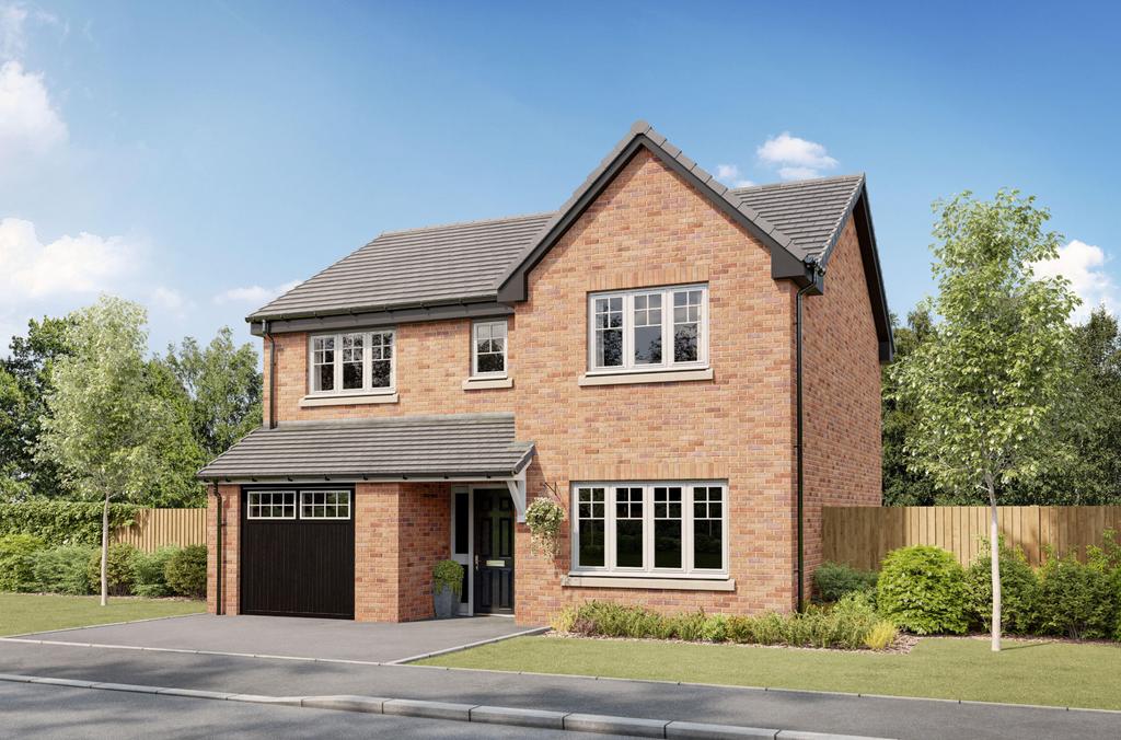 Plot 309 The Grasmoor, White Carr... 4 bed detached house for sale - £ ...